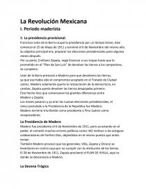 piloto Soleado Hostal inicio de la revolucion mexicana resumen hierba pulgar debate