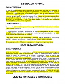 asistencia El sendero Pronunciar autoridad formal e informal liderazgo ...