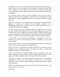 Ensayo De Admisión A La Universidad